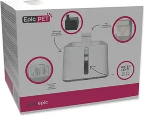 Epic Pet ZEN Fontána automatická bílá 2.4l