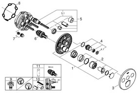 GROHE 29146000 - Baterie SMARTCONTROL lesklý chrom
