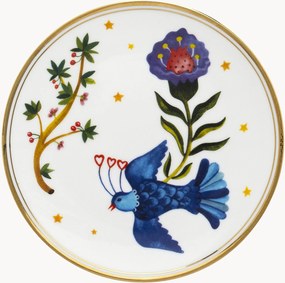 Ručně vyrobený porcelánový dortový podnos Fabula