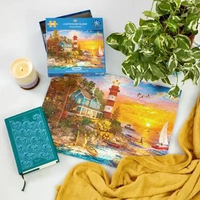 GIBSONS Puzzle Maják na ostrově / 500 dílků