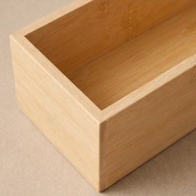Bambusový organizér na stůl, 38 x 8 x 7 cm
