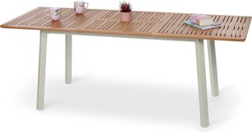 Tchibo - Prostorově úsporný rozkládací zahradní stůl »Liska«, cca 140–200 x 75 cm