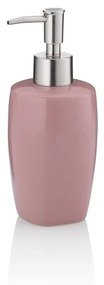 KELA Dávkovač mýdla LINDANO keramika růžová KL-20333