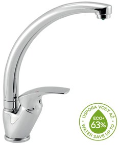 Novaservis Metalia ECO+ Stojánková dřezová baterie, chrom, 57014,0E