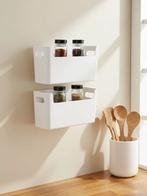 Sinsay - Úložné boxy 2 ks - bílá