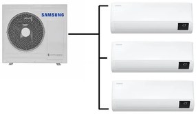 Klimatizace Samsung Cebu 1+3 (2kW + 2,5kW + 2,5kW) R32