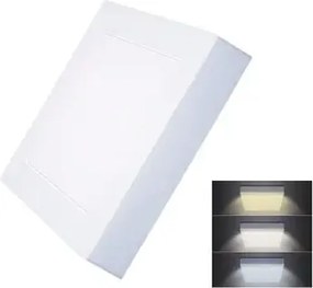 Solight WD171 LED mini panel CCT přisazený 12W / 900lm / 3000K-6000K /