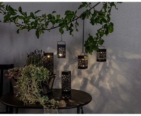 Sada 2 venkovních solárních LED svítidel Star Trading Izola, výška 18 cm