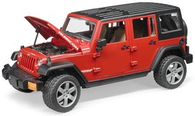 Bruder 2525 Jeep Wrangler Rubicon červená