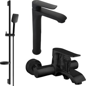 Mexen Pecos DS62 koupelnový set, černý - 72713DS62-70