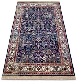Klasický kusový koberec WINDSOR 22993 modrý slonová kost Rozměr: 200x300 cm