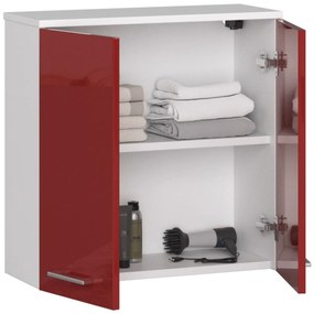 Závěsná koupelnová skříňka Fin 60 cm - výběr z 12 provedení