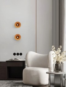 Designové nastěnné svítidlo Onia Zlatá