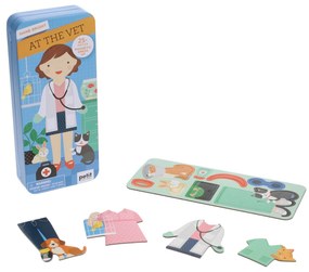 Petit Collage Magnetické puzzle Veterinářka
