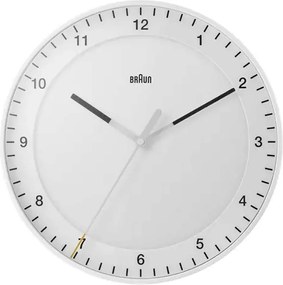 Braun - Nástěnné hodiny BC17, bílá 4007218670953