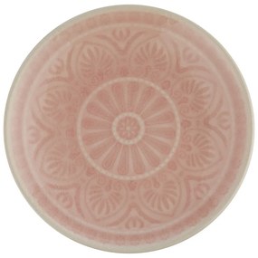 SUMATRA Talíř 14 cm - sv. růžová