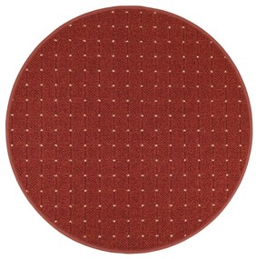 Condor Carpets Kusový koberec Udinese terra kruh - 120x120 (průměr) kruh cm