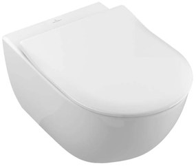 Villeroy & Boch Subway 2.0 - Závěsné WC se sedátkem SoftClosing, DirectFlush, alpská bílá 5614R201