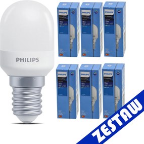 SADA 6x LED žárovek E14 1,7W 150lm T25 2700K - teplá bílá