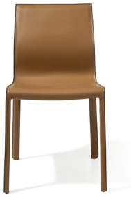 Koňaková koženková jídelní židle Miotto Orte