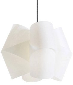 Závěsné světlo Julii, bílý antracit, Ø 36 cm