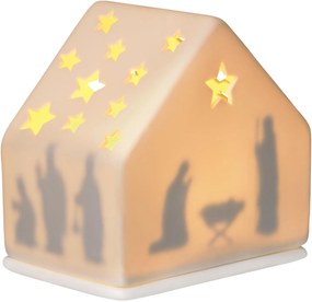 Räder Bílý porcelánový svícen CRIB