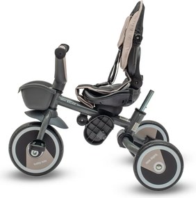 Dětská tříkolka Baby Mix 5v1 RELAX 365° béžová