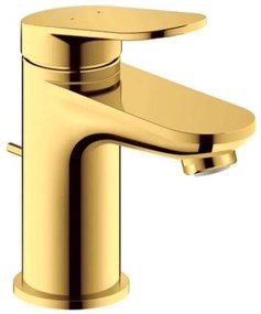 Duravit Wave - Umyvadlová baterie s výpustí, zlatá WA1010001034