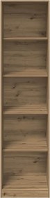 Šatní skříň dub artisan 50 x 50 x 200 cm kompozitní dřevo 3307719