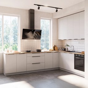 ARIA wh | dolní skříňka 80 ZL 1S dřezová | 80 cm | PREMIUM BOX | bílá