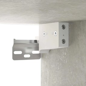 Nástěnné skříňky 2 ks betonově šedé 100x36,5x35 cm kompozit 3115671