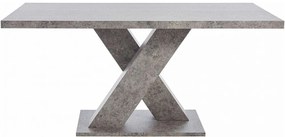 Danish style Jídelní stůl Anto, 160 cm, pohledový beton