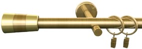 CARDINAL Kovová garnýž galvanizovaná Fénix Zlato Antyk 120cm