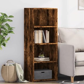 Skříň highboard kouřový dub 45 x 41 x 124 cm kompozitní dřevo