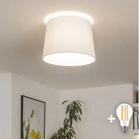 Brilagi - LED Přisazený lustr CERIA 1xE27/40W/230V pr. 30 cm bílá