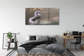 akrylový obraz Unicorn top 140x70 cm