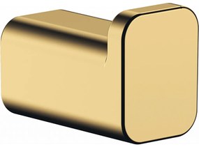 Hansgrohe AddStoris - Jednoduchý háček, leštěný vzhled zlata 41742990