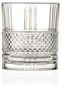RCR BRILLANTE SKLENICE NA WHISKY 340ML SADA 6KS