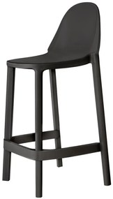 SCAB - Barová židle PIU nízká - antracitová