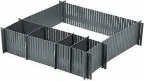 Compactor Free RAN7033 Organizér do zásuvky šedý