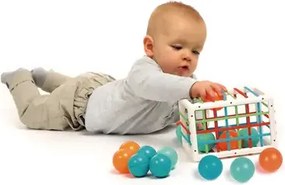 Ludi Box s míčky / Senzorická hračka / od 10 měsíců