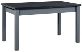 Stylový jídelní stůl Modena 1 XL - černá/grafit