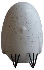 DBKD Velikonoční dekorace Sit Around Mole Dot, šedá barva, keramika