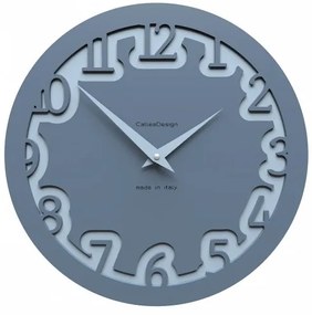 Designové hodiny 10-002 CalleaDesign Labirinto 30cm (více barevných verzí) Barva zelený cedr-51