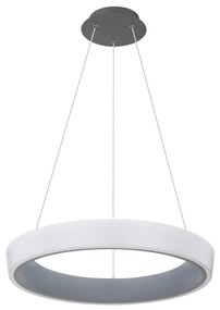 GLOBO Závěsné LED osvětlení TABANO, 36W, teplá bílá-studená bílá, 50cm, kulaté 48272H-36