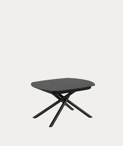 Rozkládací jídelní stůl s přídavnou deskou s keramickou deskou 100x130 cm Yodalia – Kave Home