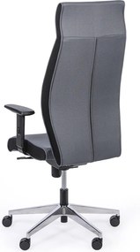 Dispečerské zátěžové křeslo MEGA PLUS, tmavě šedá
