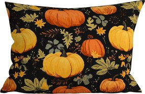 Povlak na polštář z mikrovlákna ORANGE PUMPKINS 50x70 cm, barevný