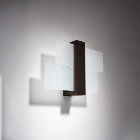 Sollux Lighting Nástěnné svítidlo FENIKS 1 wenge