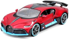 Maisto bugatti divo, červená
